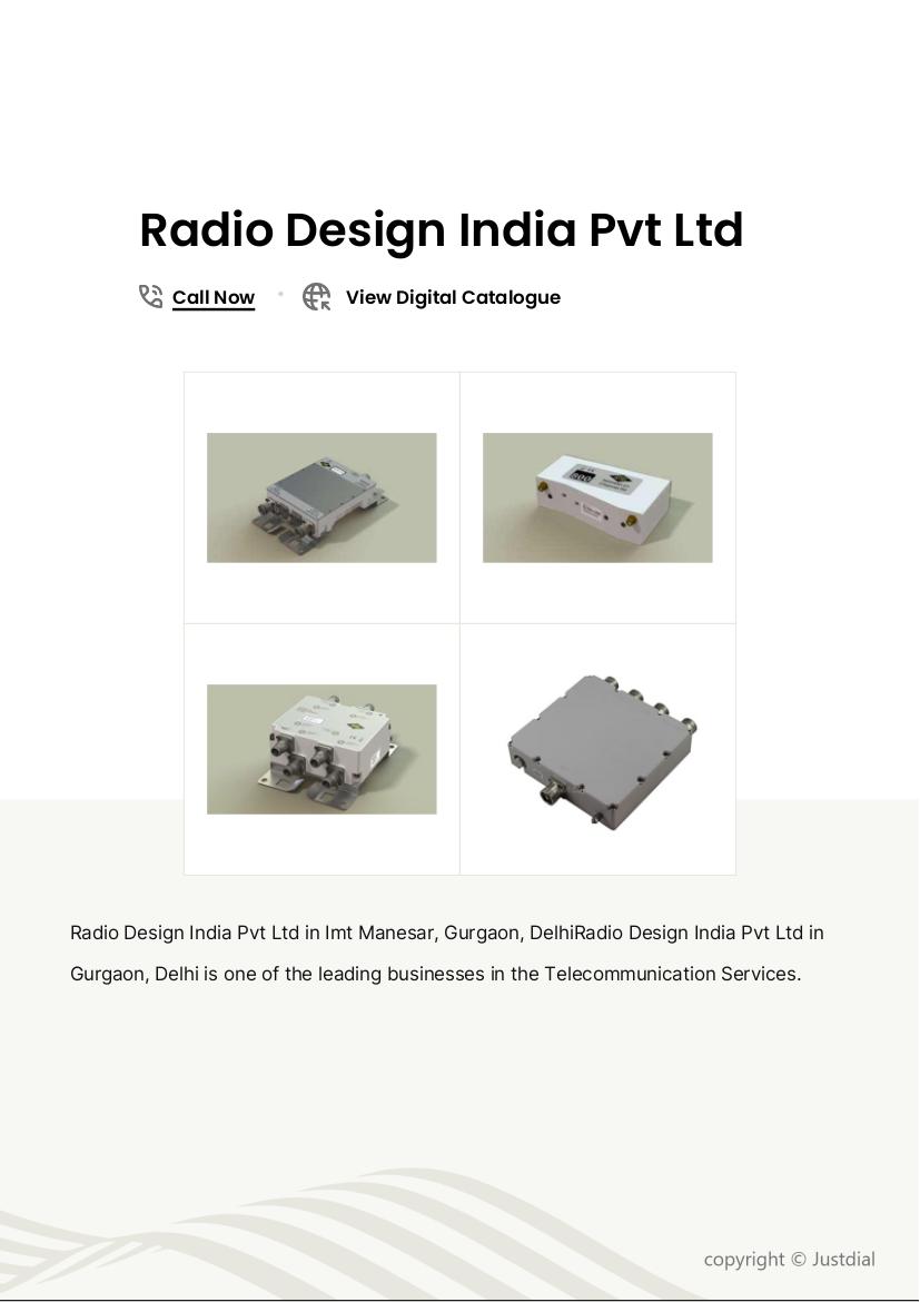 radio design ltd