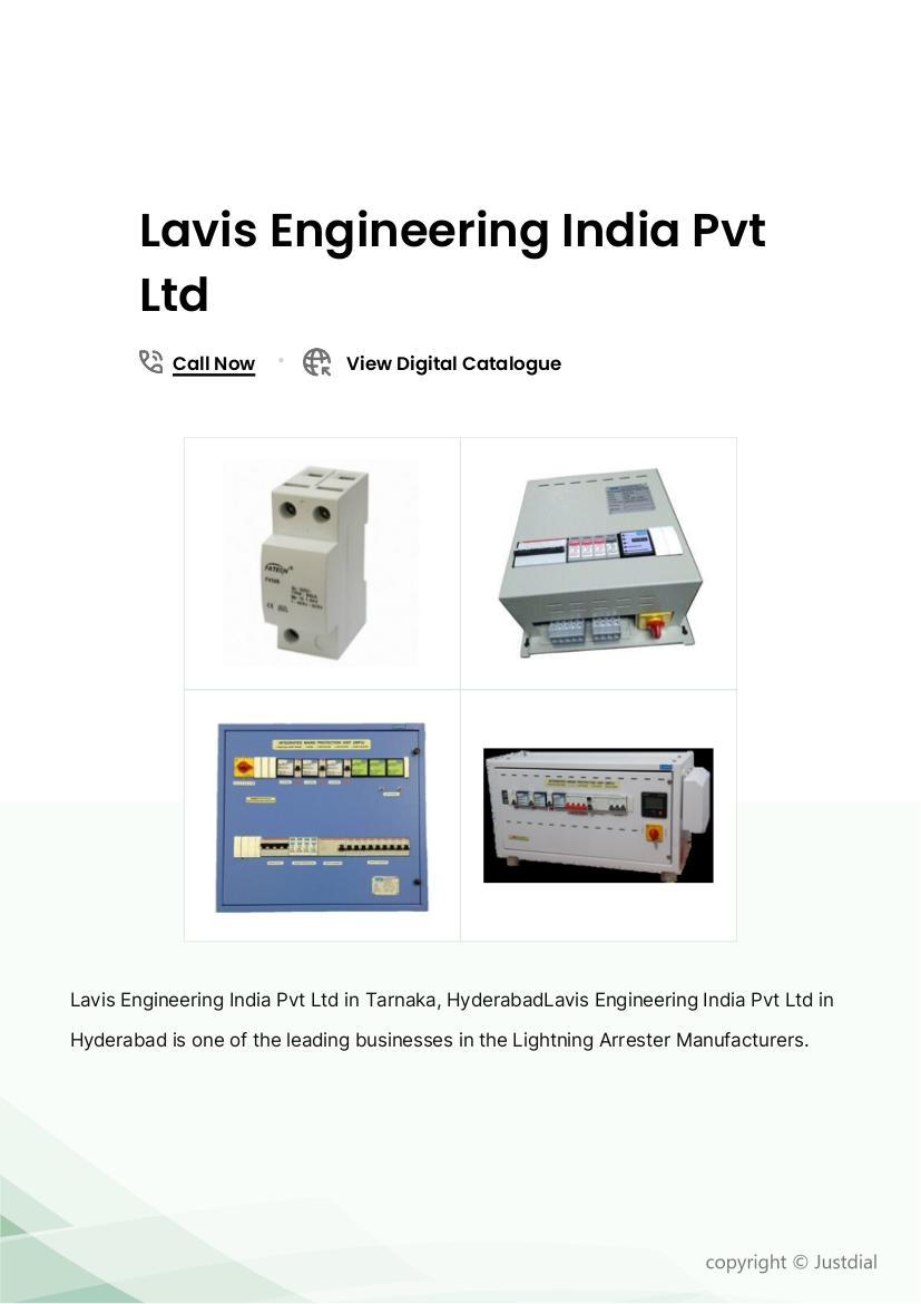 lavis engineering