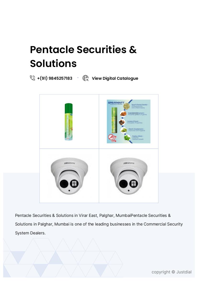 pentacle electrical and security