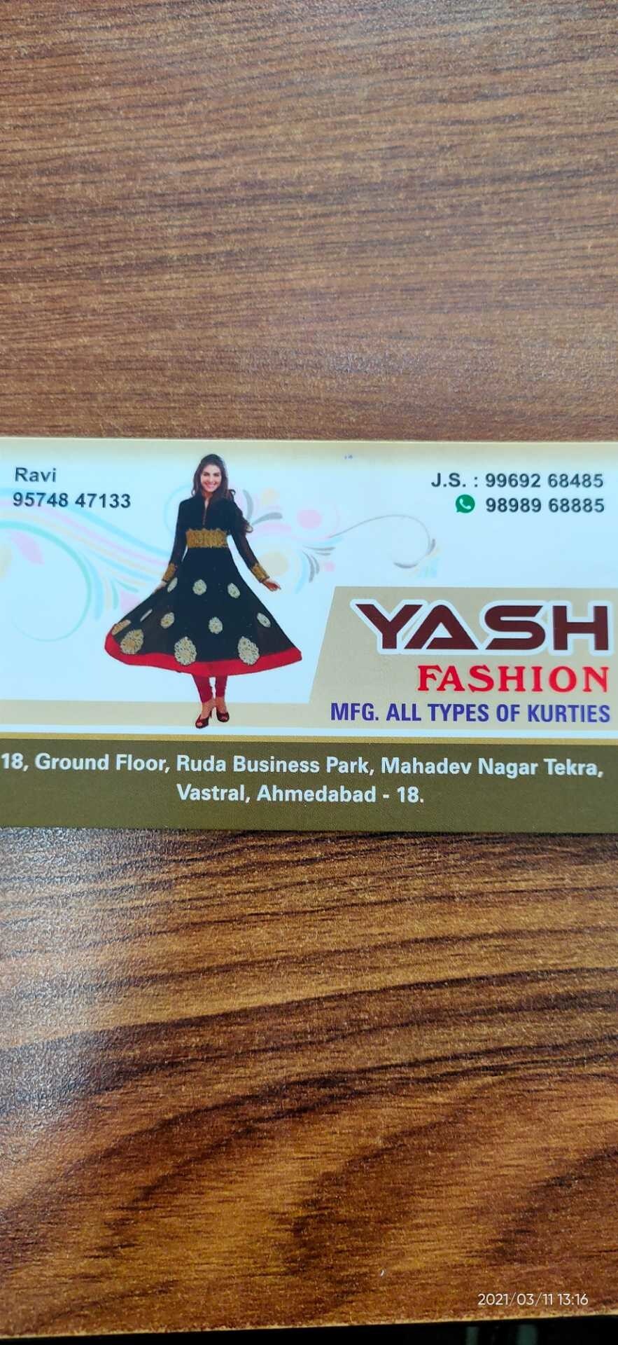 Yash Fashion in Vastral, Ahmedabad - Best Women Kurti Wholesalers in ...