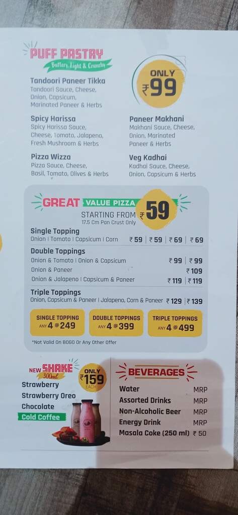 Puffizza in Bopal,Ahmedabad - Order Food Online - Best Pizza Outlets in ...