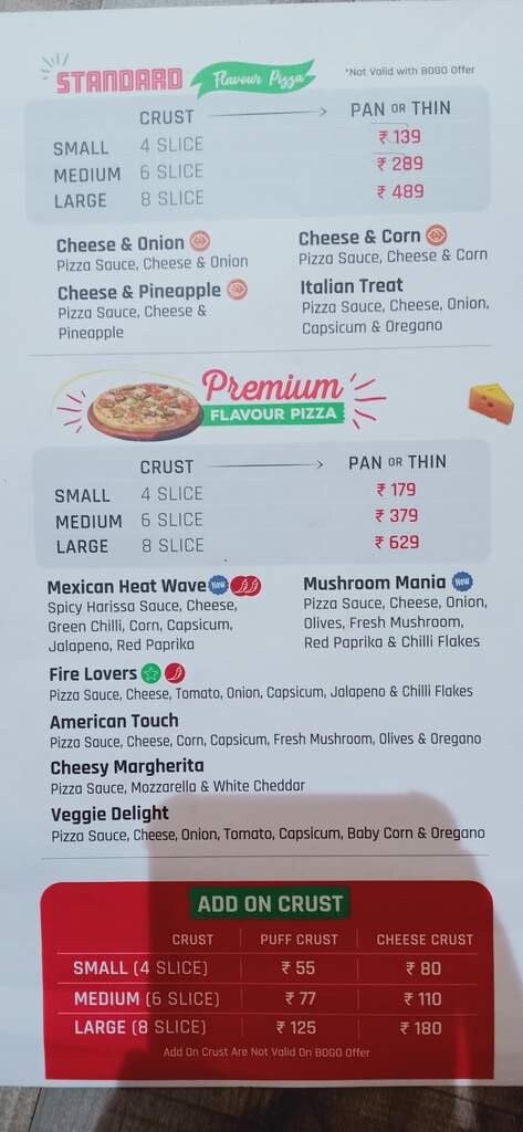 Puffizza in Bopal,Ahmedabad - Order Food Online - Best Pizza Outlets in ...