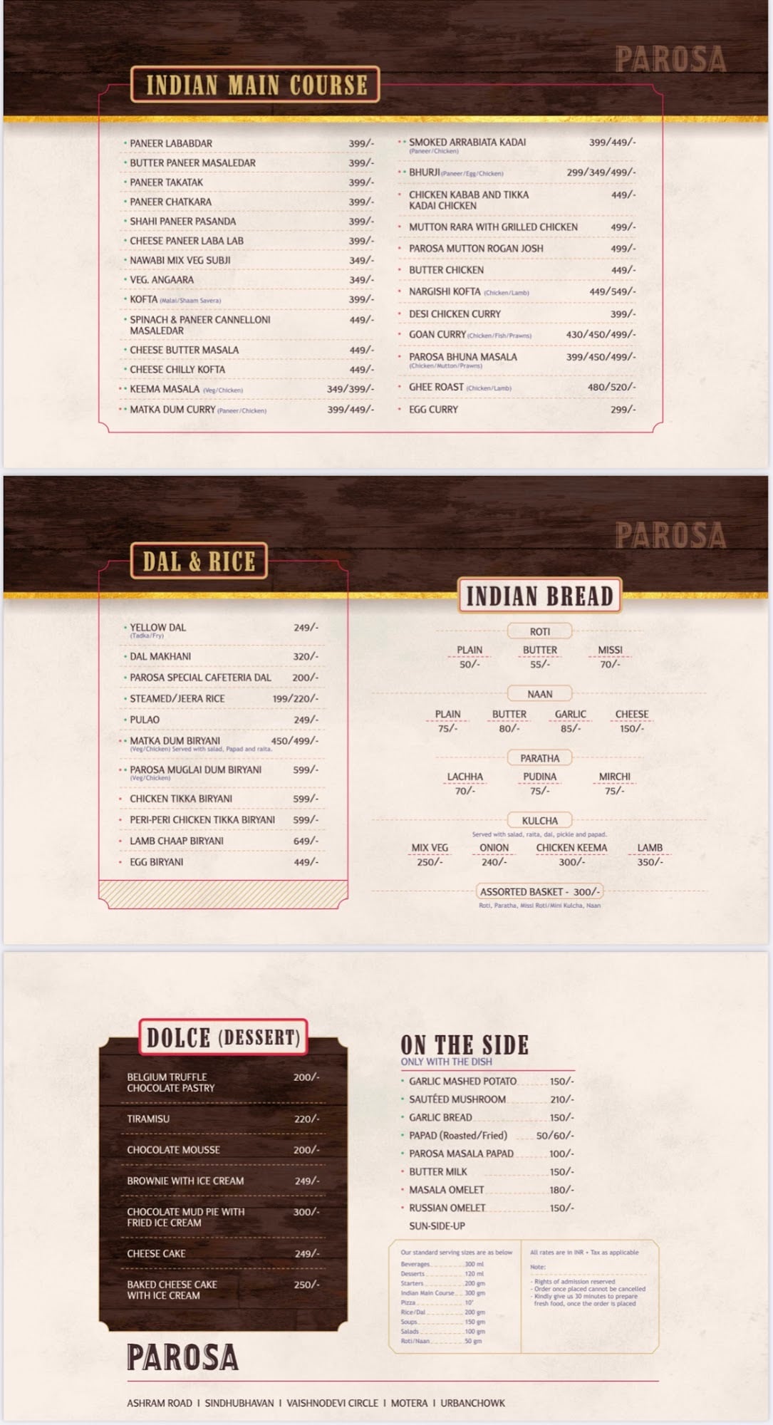 Parosa in Vaishno Devi Circle,Ahmedabad - Best North Indian Delivery ...