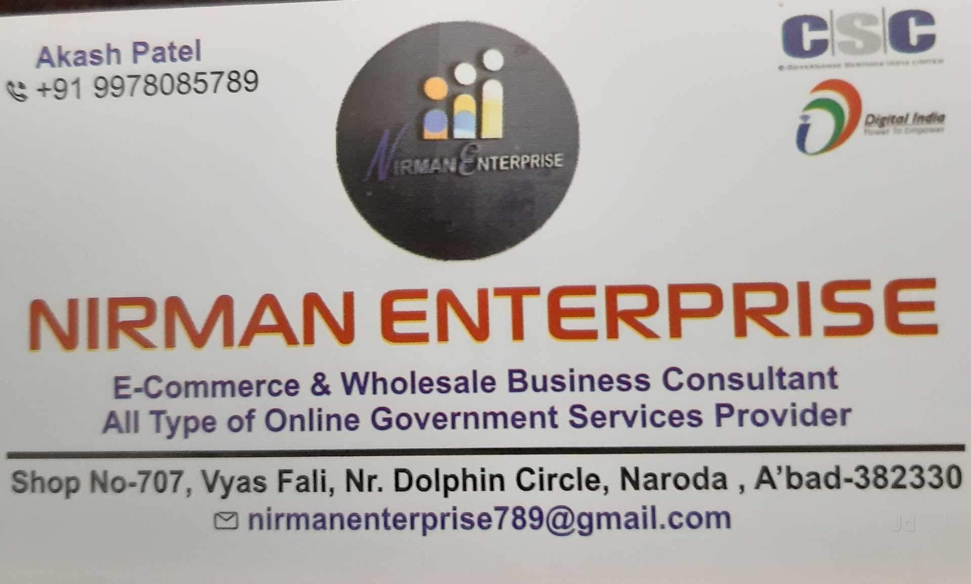 Nirman Enterprise in Naroda, Ahmedabad - Best Common Service Center ...