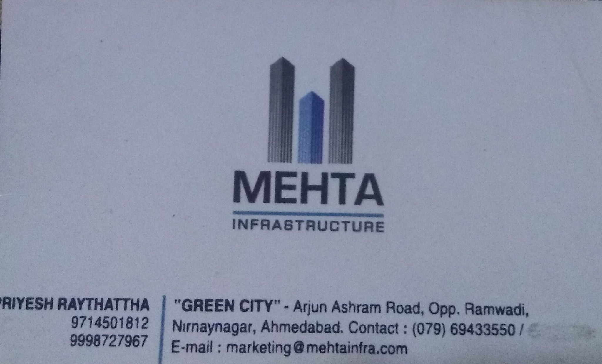 Mehta Infrastructure in Nirnay Nagar, Ahmedabad - Best Infrastructure ...