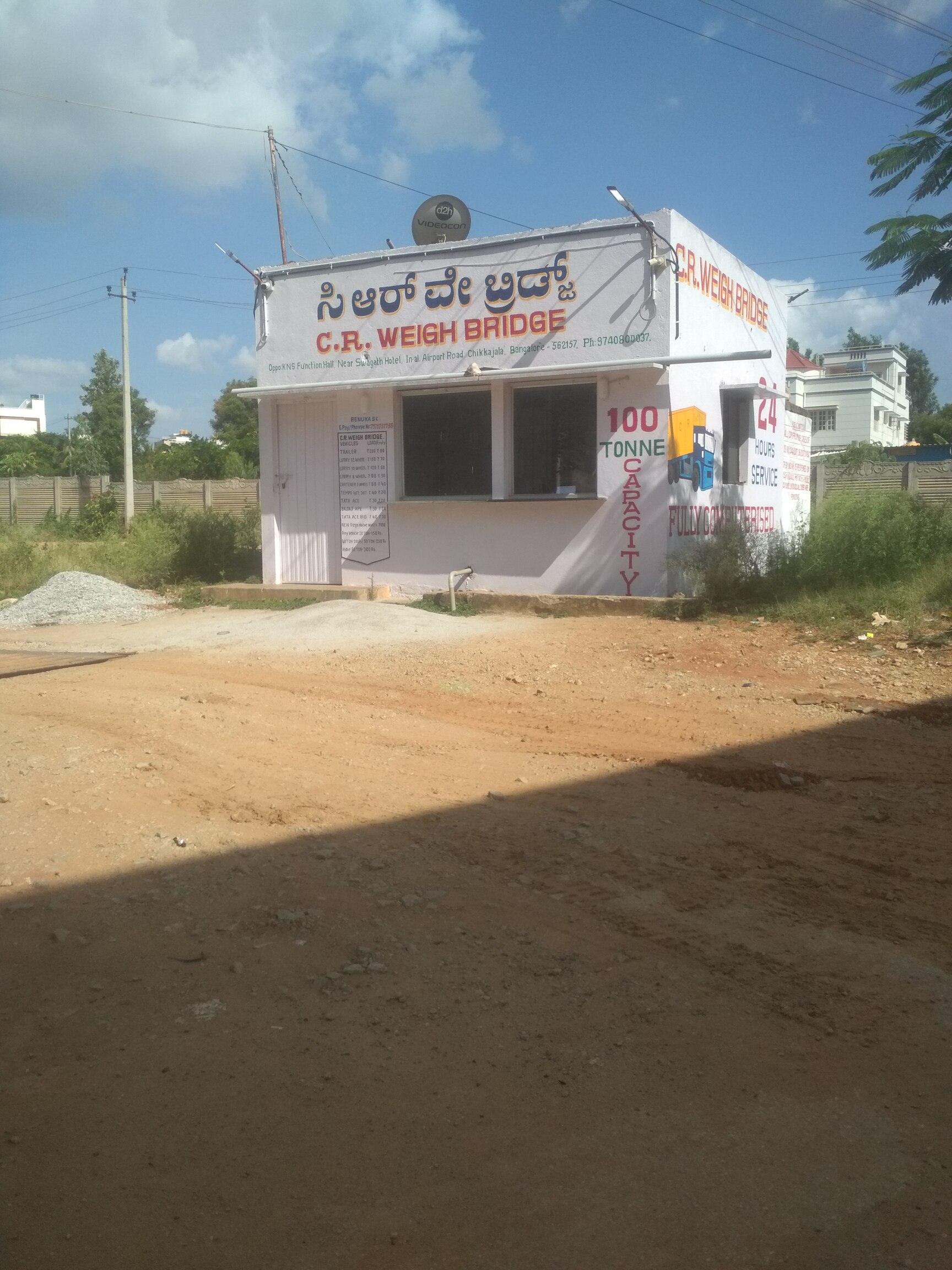 Cr Weight Bridge in Chikkajala, Bangalore - Best Weighing Machine ...