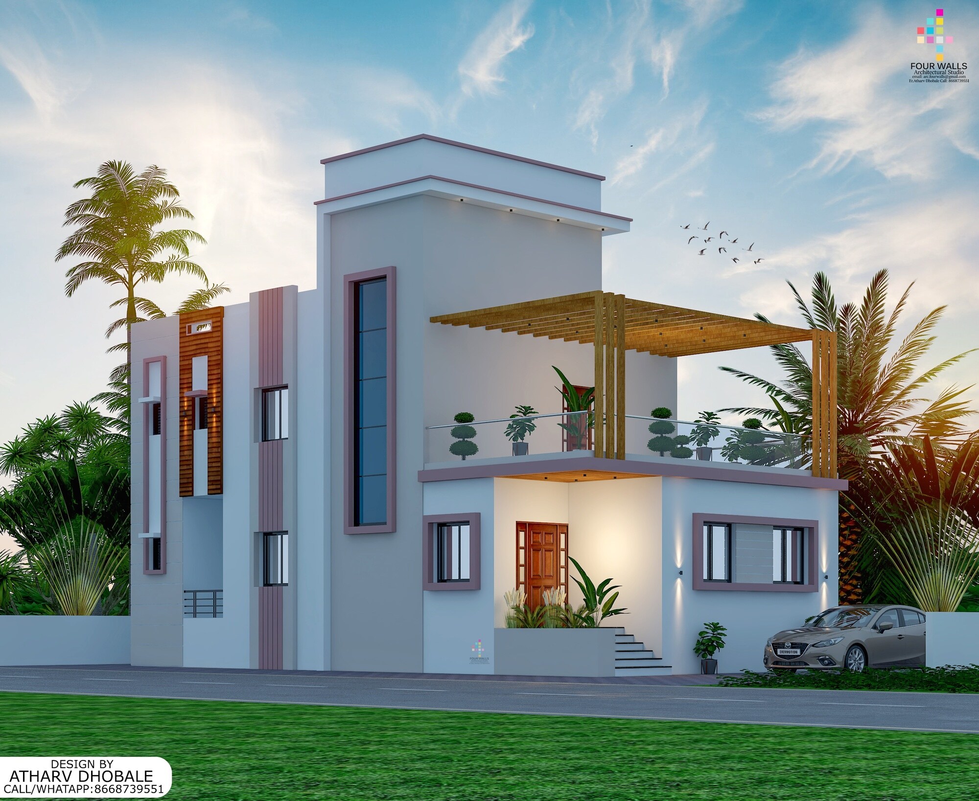 Four Walls Architectural Studio in Samarth Nagar, Baramati - Best ...