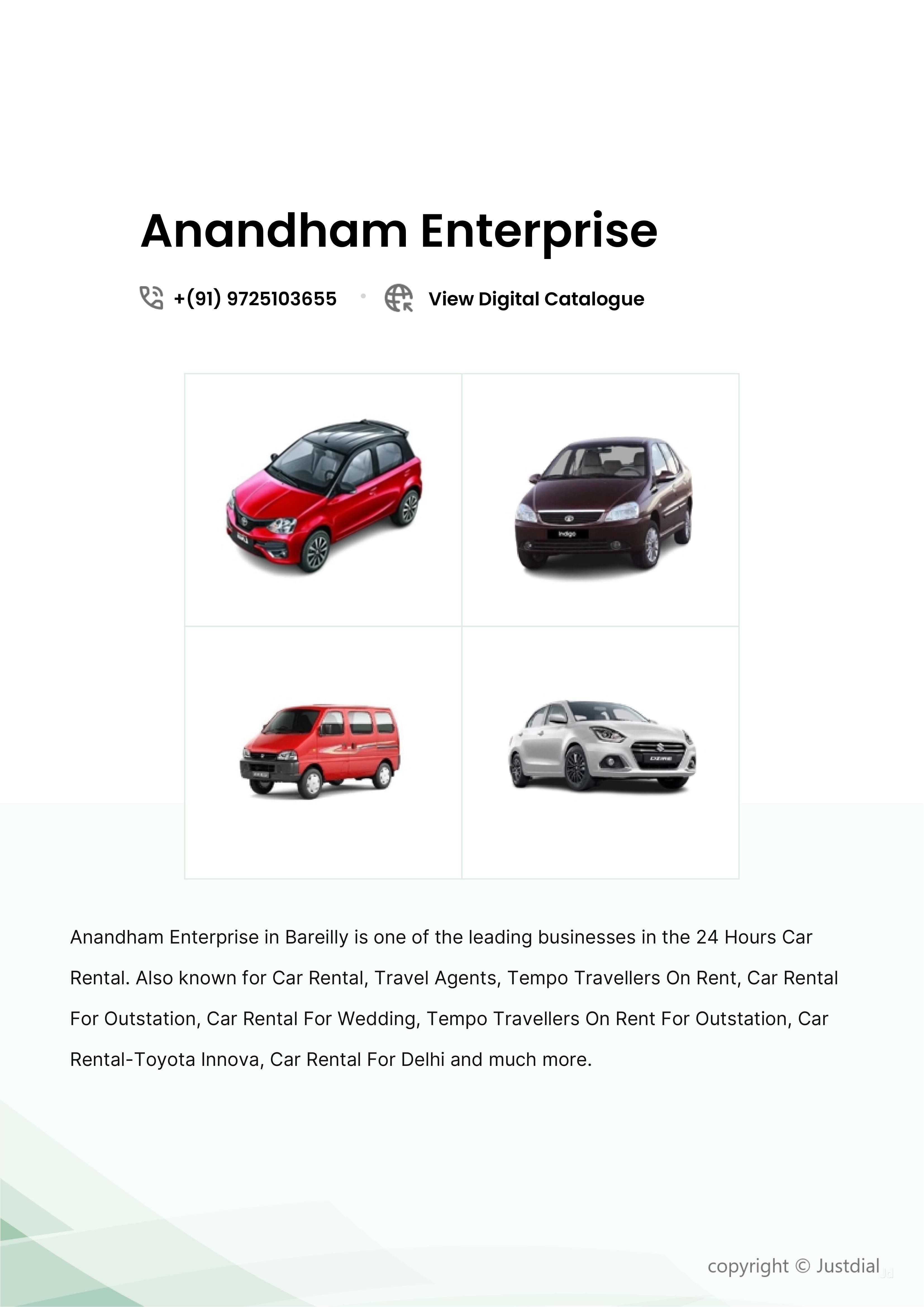Anandham Enterprise - Retailer from Izzat Nagar, Bareilly, India ...
