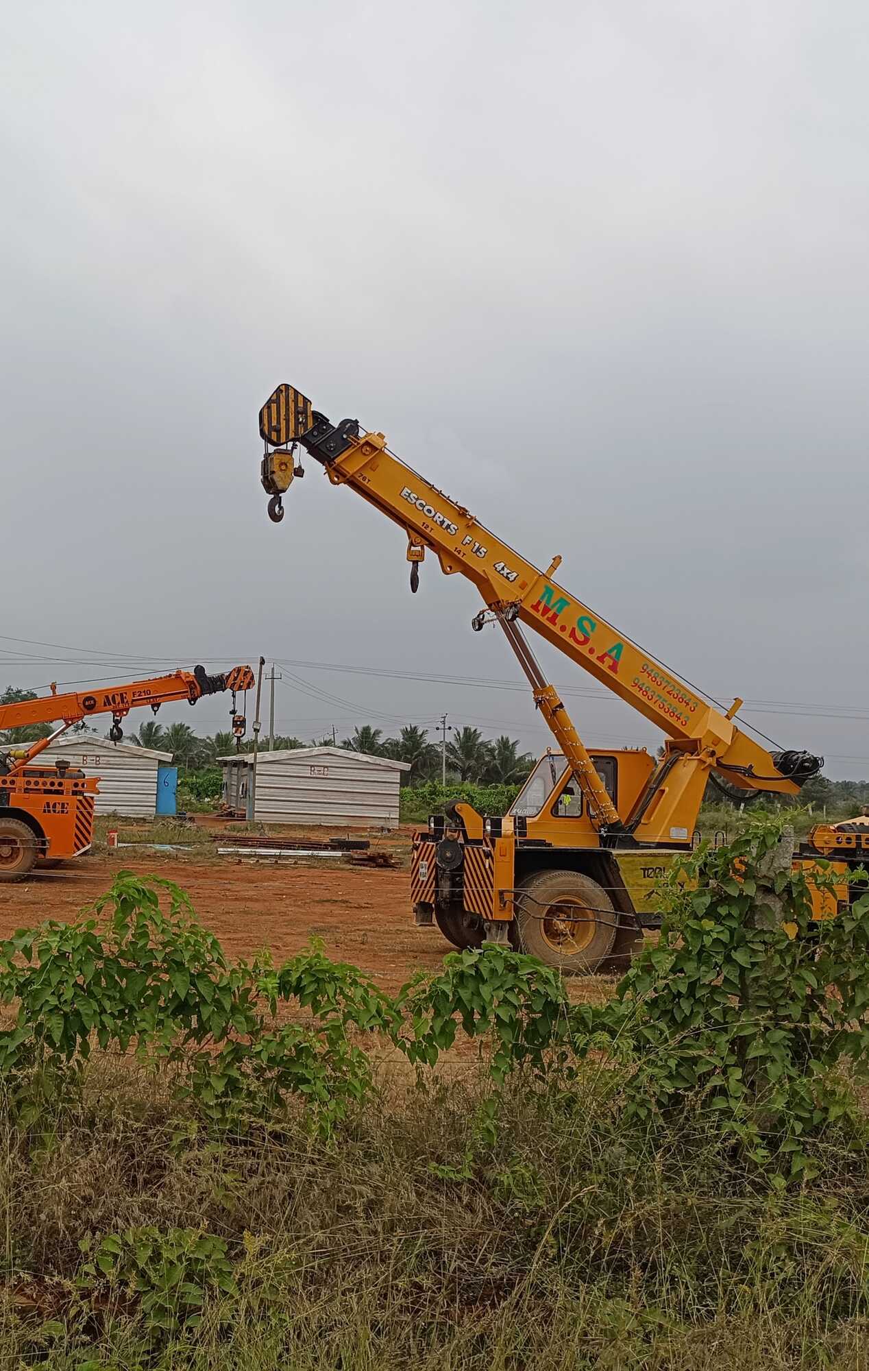 Star crane service in Badanaguppe, Chamarajanagar - Best Cranes On Rent ...