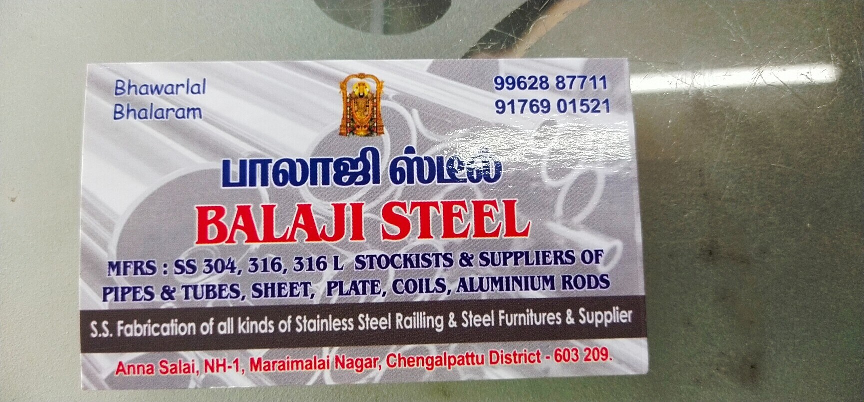 Balaji Steel in Maraimalai Nagar, Chennai - Best Tube Wholesalers in ...