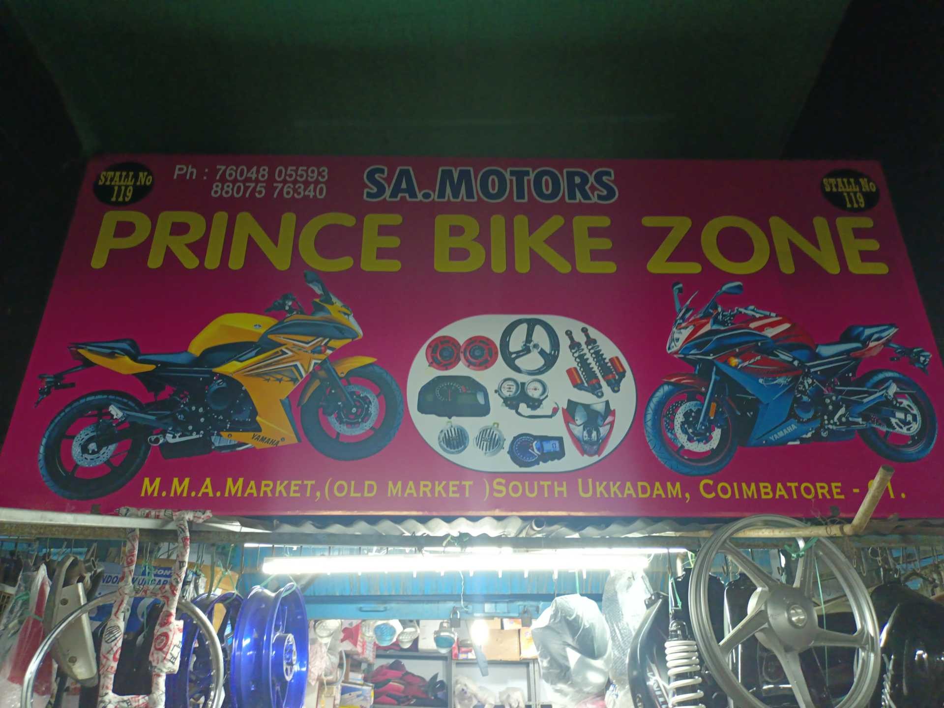 Prince Bike zone in Ukkadam, Coimbatore - Best Motorcycle Part Dealers ...