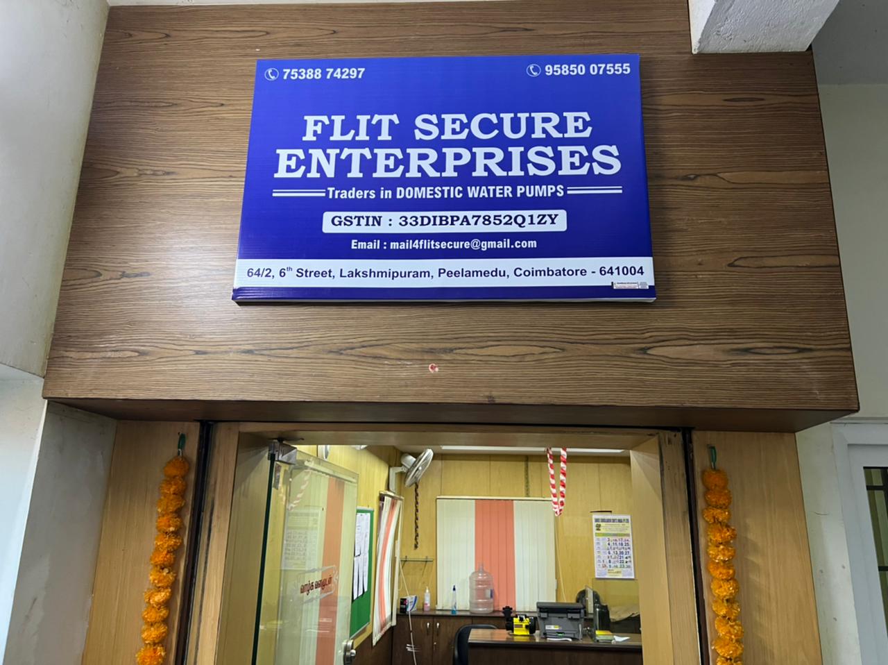 Flit Secure Enterprises in Peelamedu, Coimbatore - Best Water Pump ...