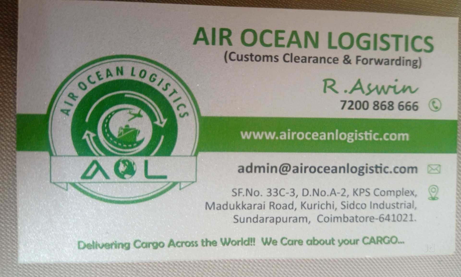 Airocean Logistics in Sundarapuram, Coimbatore - Best Transporters in ...