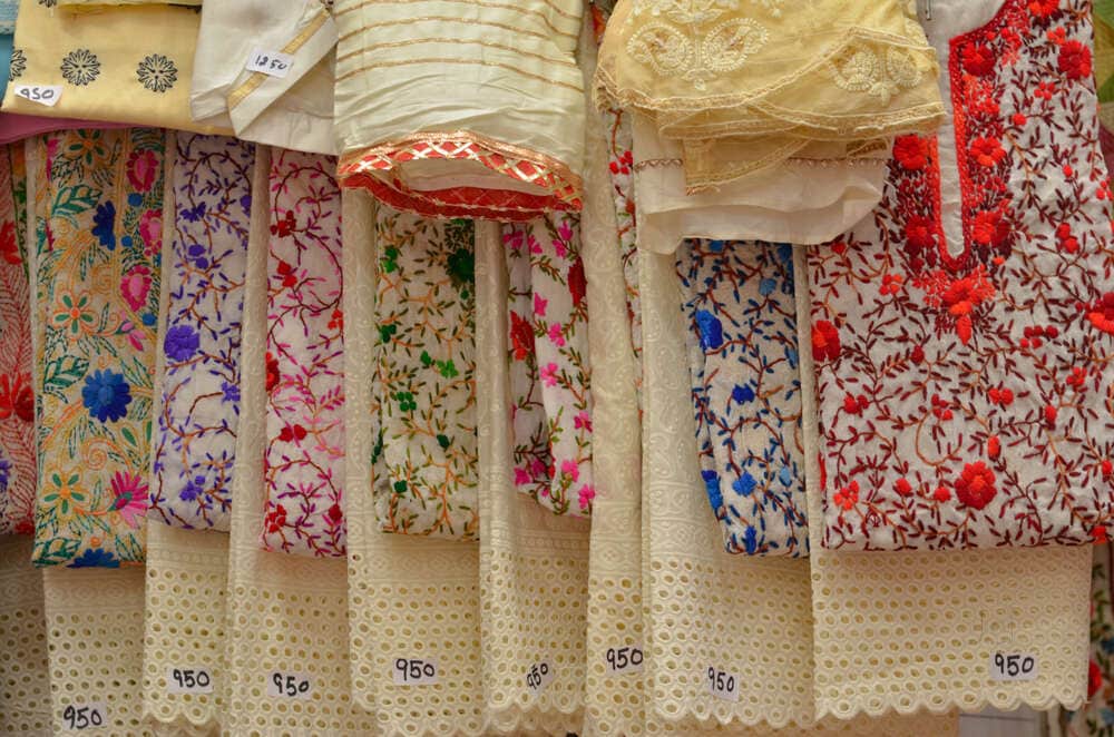 Chikan handwark in Lucknow - Best Chikan Salwar Kameez Wholesalers in ...