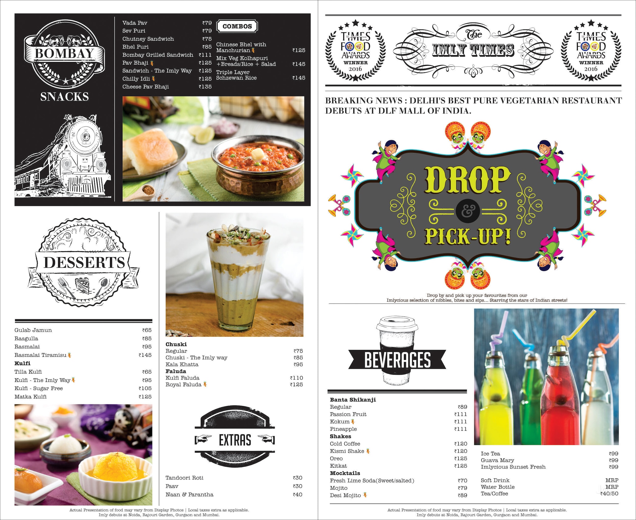 Imly (DLF Mall Of India) in Noida Sector 18,Delhi - Order Food Online ...