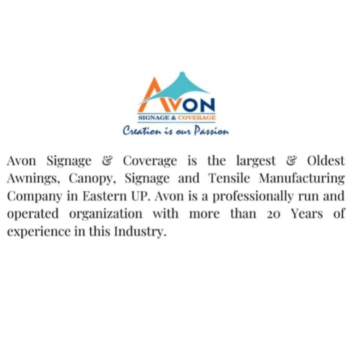 Avon Signage & Coverage in Deoria Khaas, Deoria - Best Canopy Dealers ...