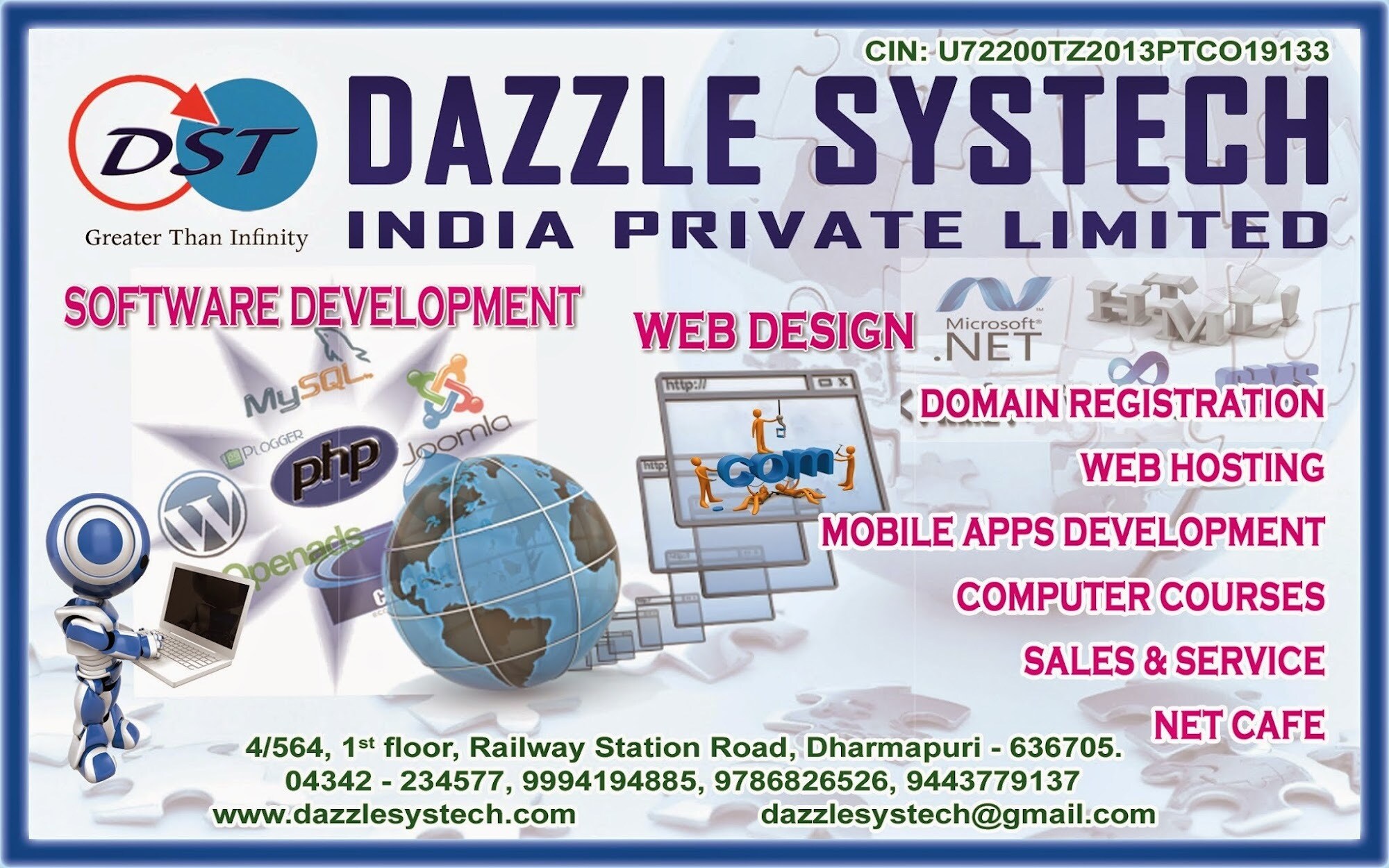 Dazzle Systech INDIA Pvt Ltd in Dharmapuri Bazaar, Dharmapuri - Best ...