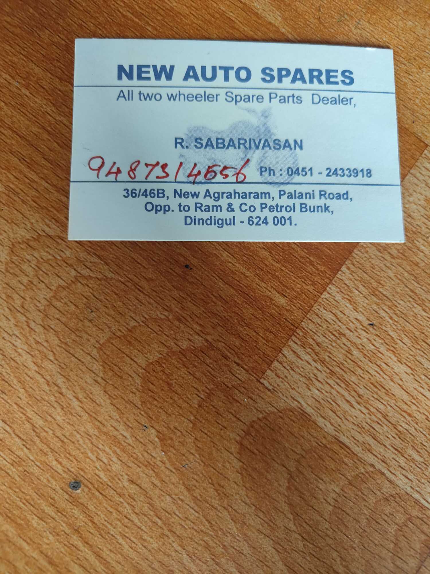 New Auto Spares in New Agraharam, Dindigul - Best Automobile Accessory ...