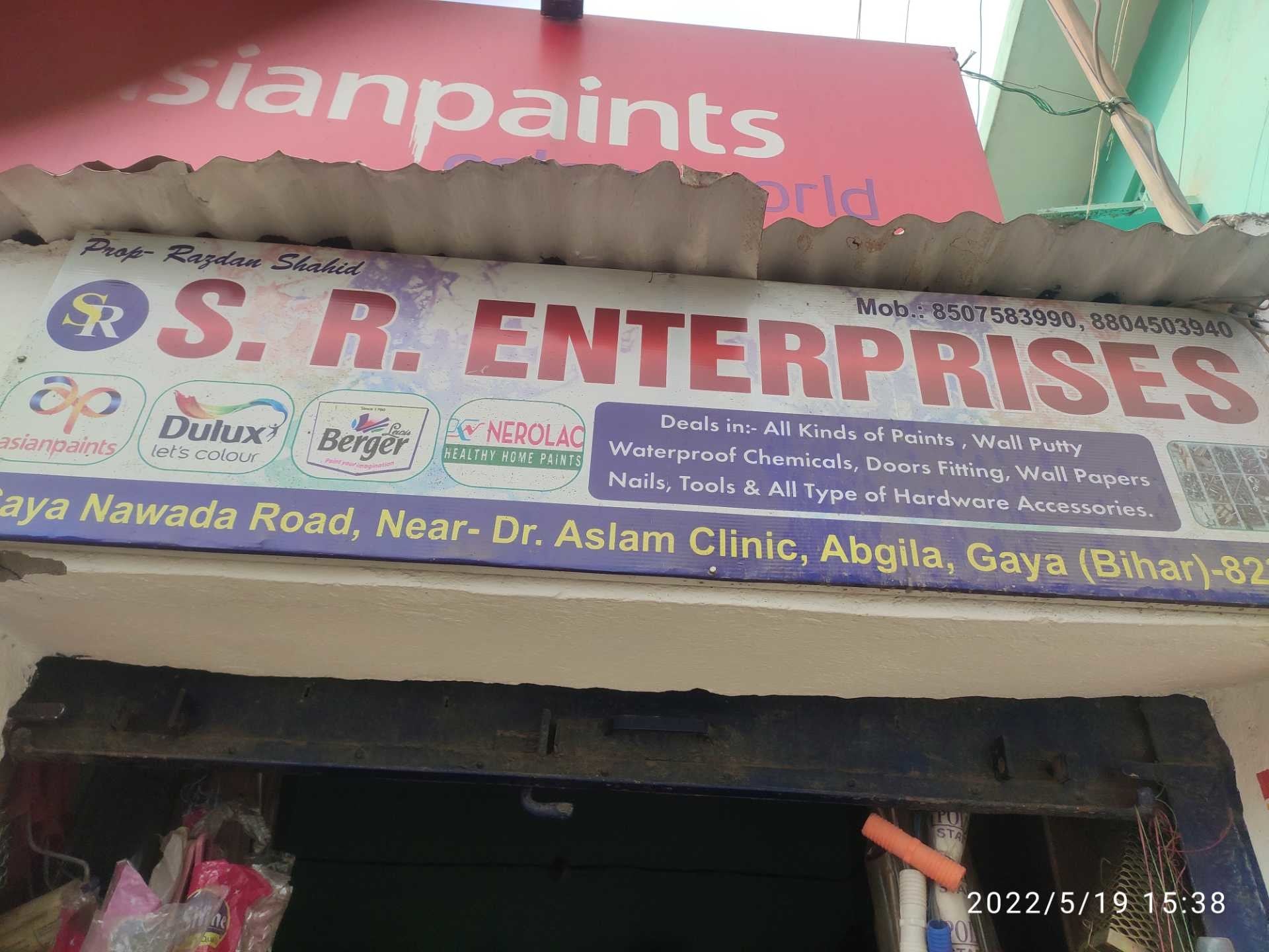 S.R Enterprises in Manpur, Gaya - Best Paint Dealers in Gaya - Justdial