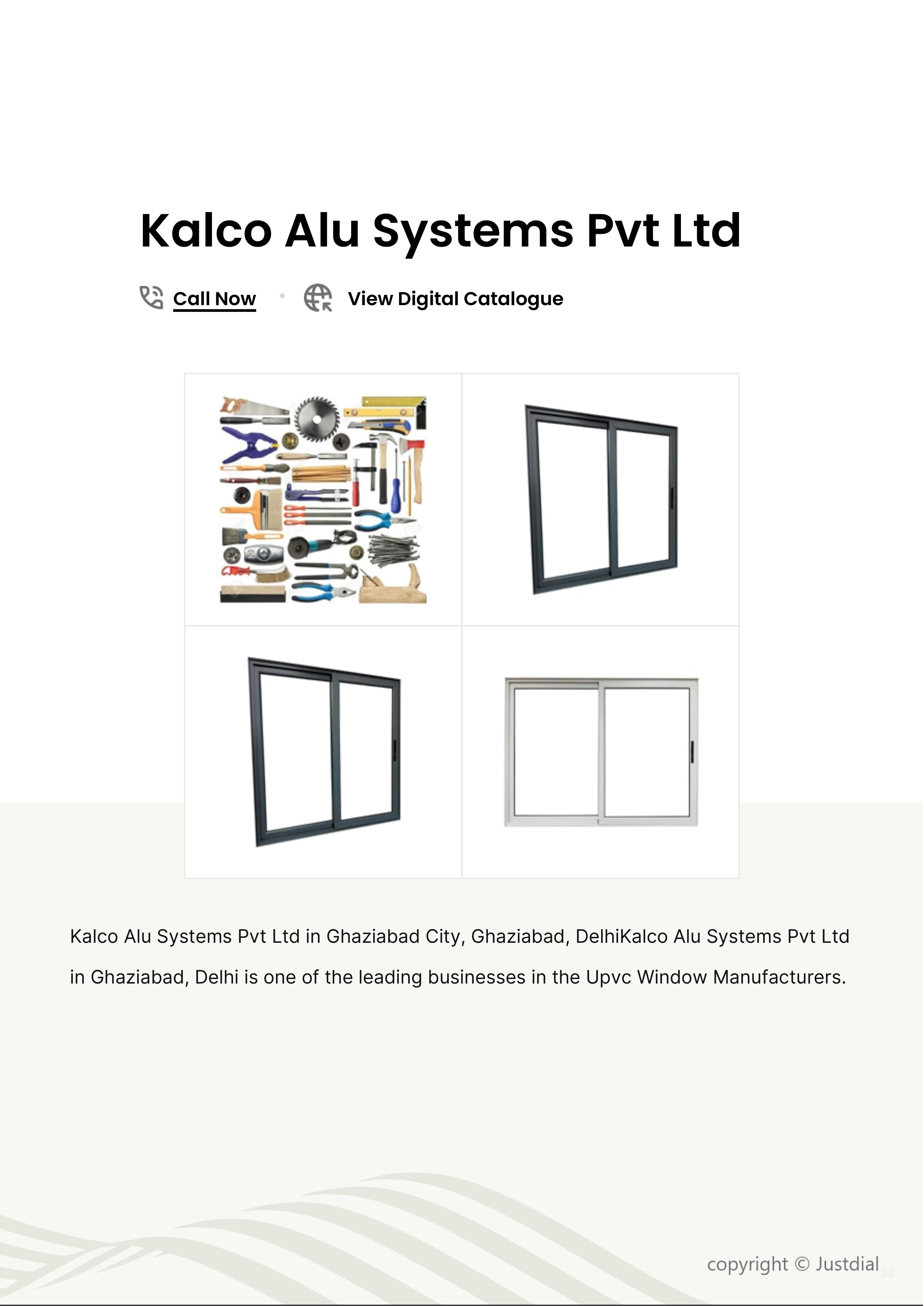 Kalco Alu Systems Pvt Ltd - Manufacturer from Ghaziabad City, Delhi ...