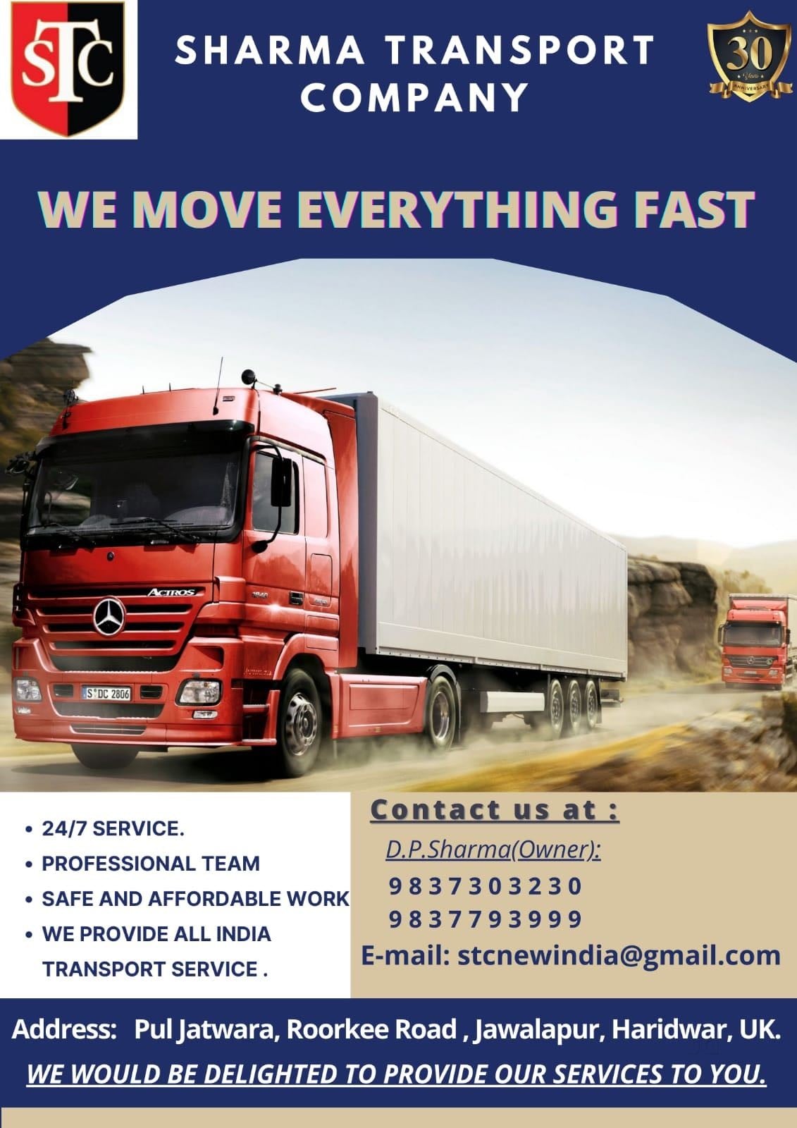 Sharma Transport Company in Har Ki Pauri, Haridwar - Best Transporters ...