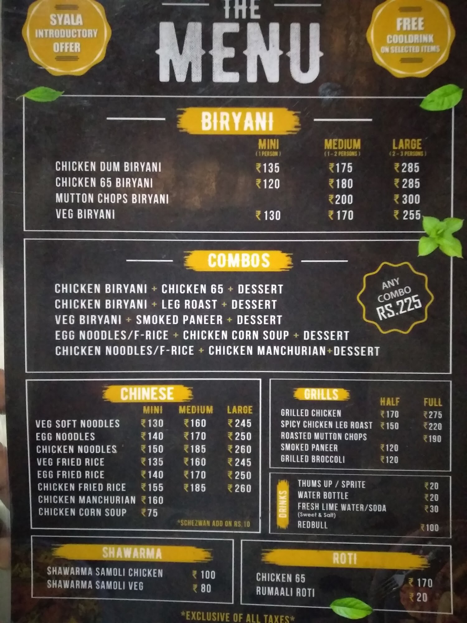 Syala Kitchen in Madhapur,Hyderabad - Order Food Online - Best ...