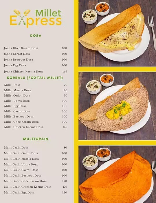 Millet Express in Chaitanyapuri,Hyderabad - Order Food Online - Best ...