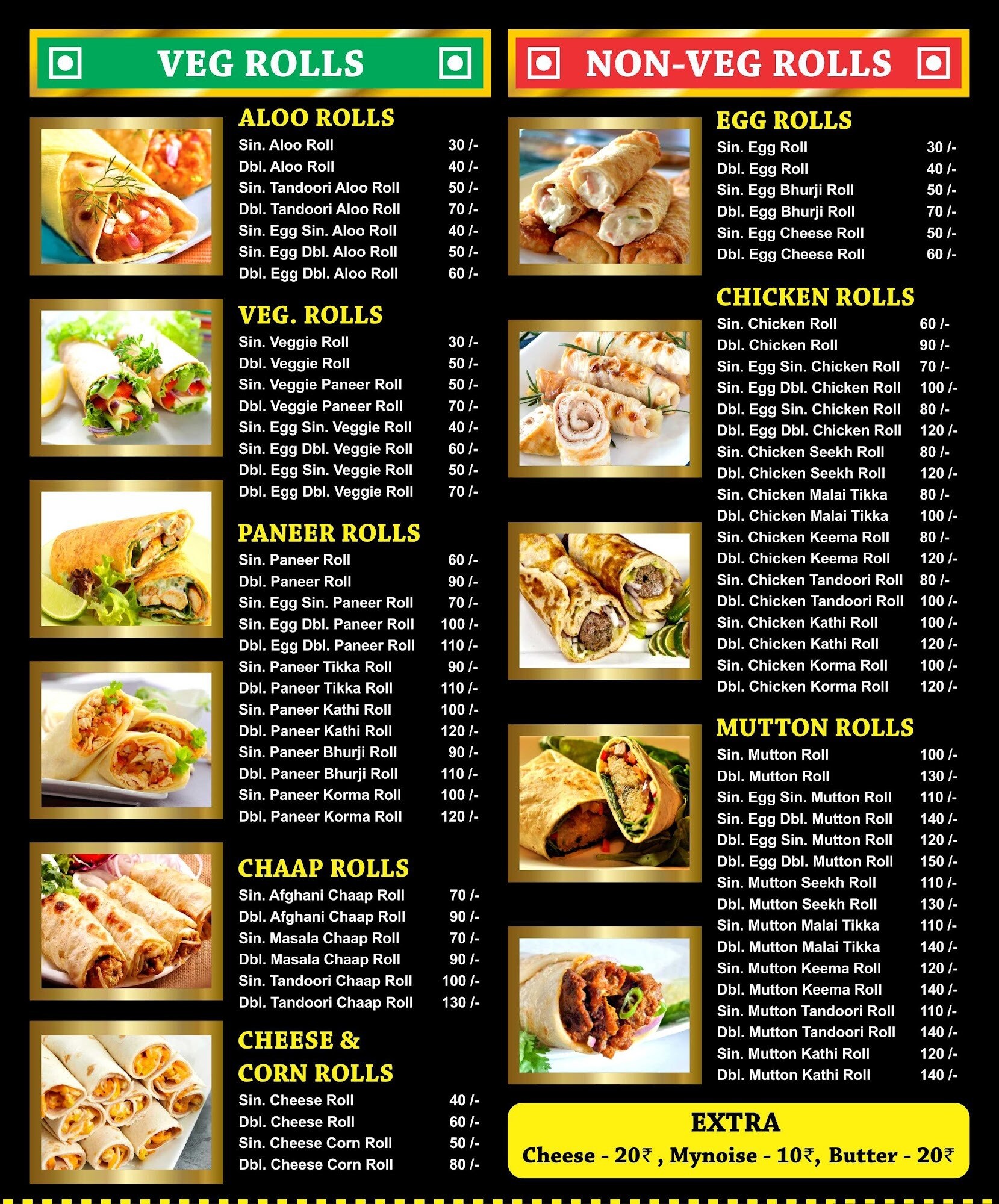 The Kathi Roll Express in Malviya Nagar,Jaipur - Order Food Online ...