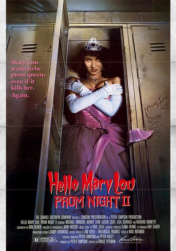 Watch Hello Mary Lou Prom Night II Full movie Online In HD | Find where ...