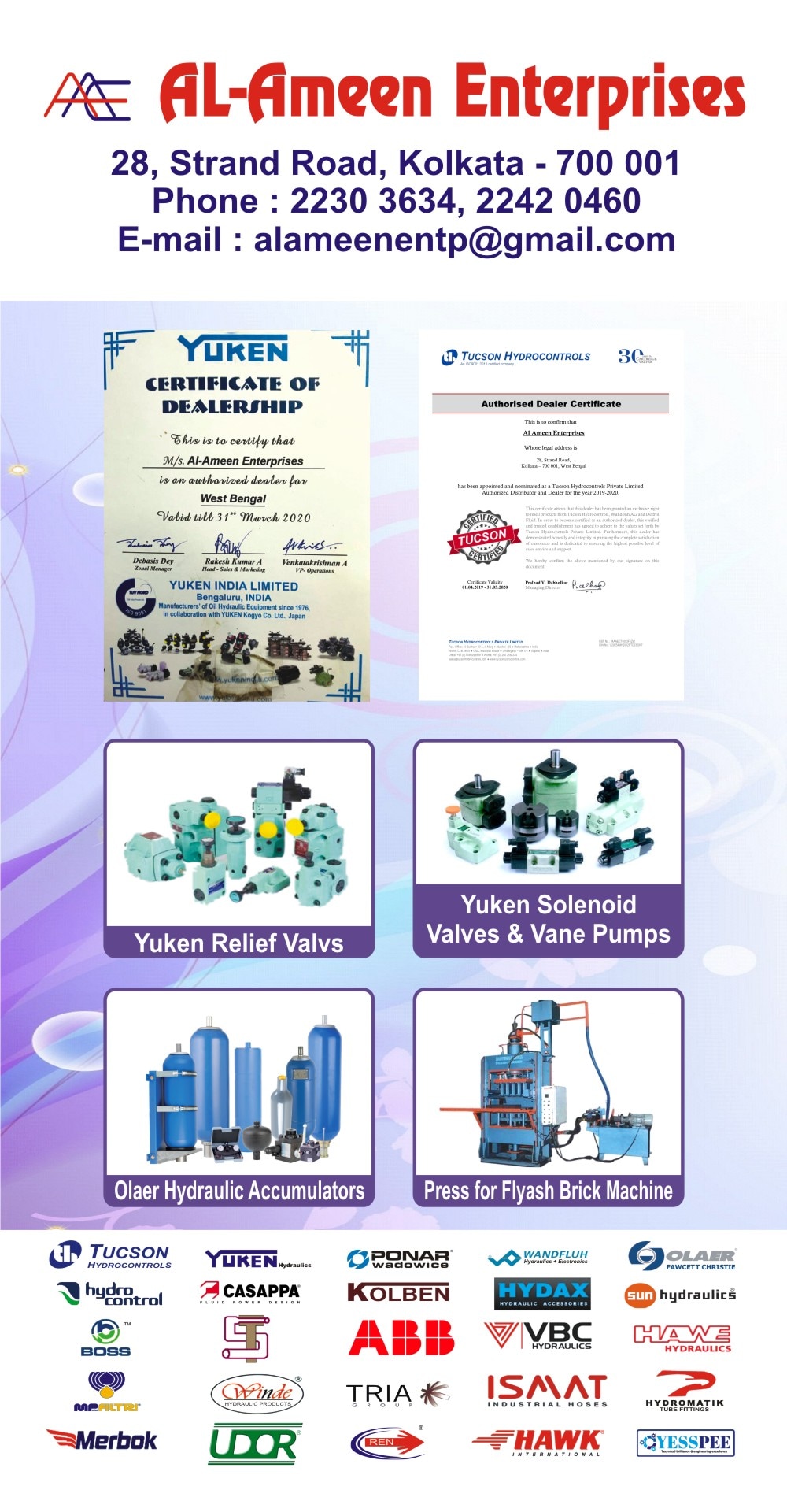 Al Ameen Enterprises in Dalhousie, Kolkata - Best Hydraulic Coupling ...