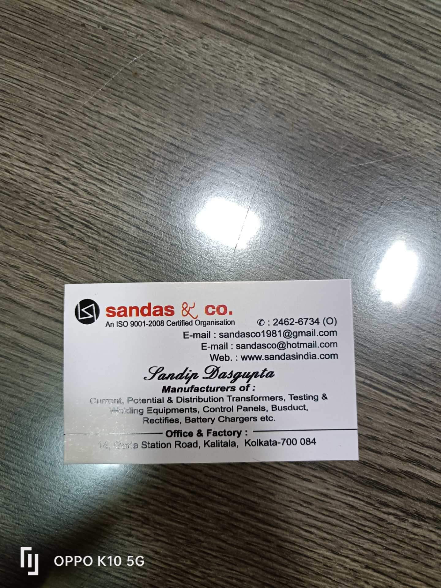 Sandas & Co in Garia, Kolkata - Best Transformer Manufacturers in ...
