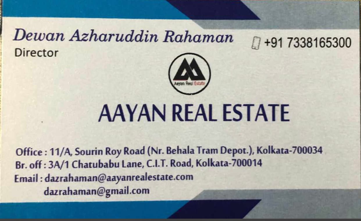 Aayan Real Estate in Auddy Bagan Basti, Kolkata - Best Real Estate ...
