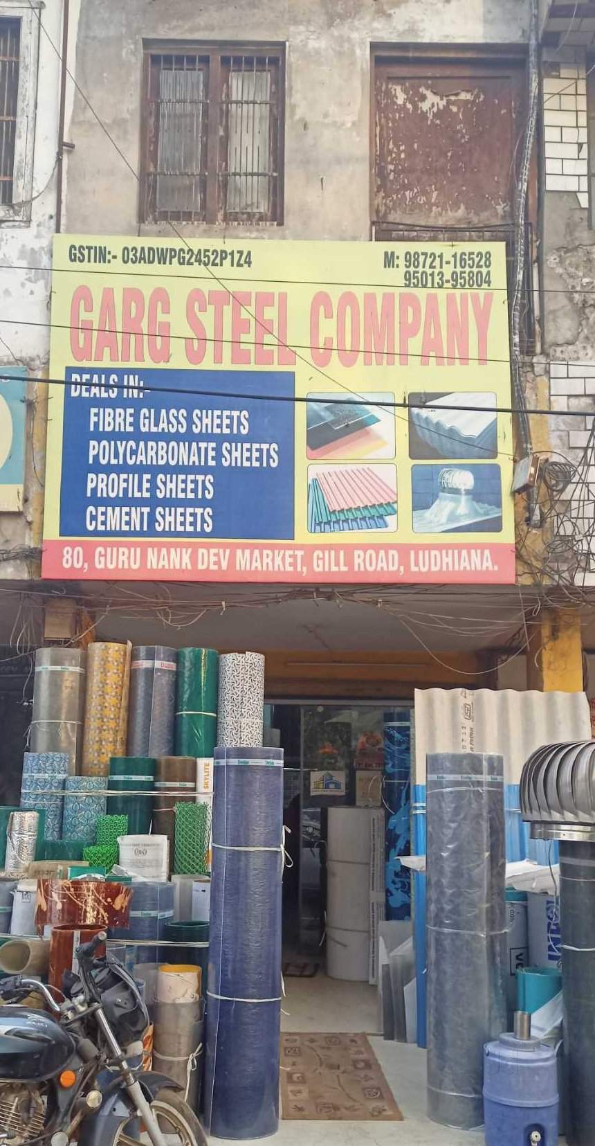 Photo Gallery of Garg Steel Company in Gill Road - BestAsbestos Cement ...