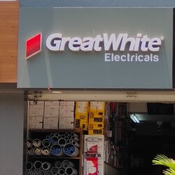 Great white electricals store