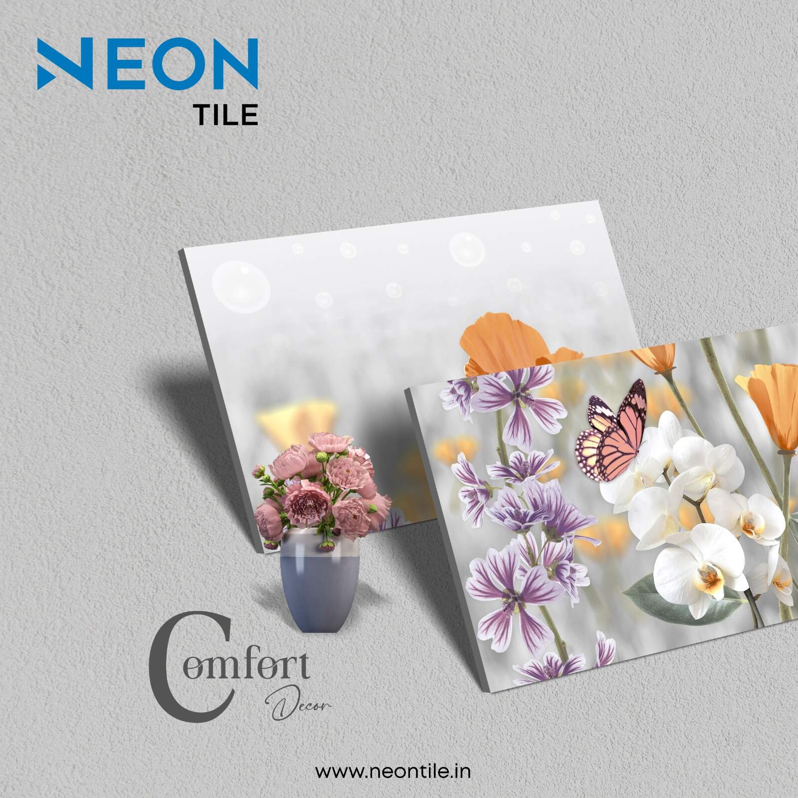 Neon Ceramic Matte Finish Digital Parking Tiles 10 mm in Morbi at ₹ 25 ...