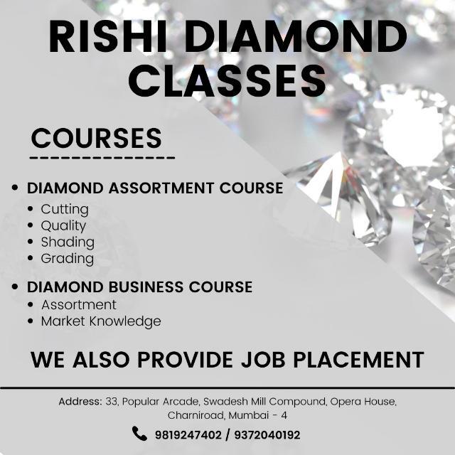 Rishi Diamond Classes in Opera House, Mumbai - Best Diamond Buyers in ...