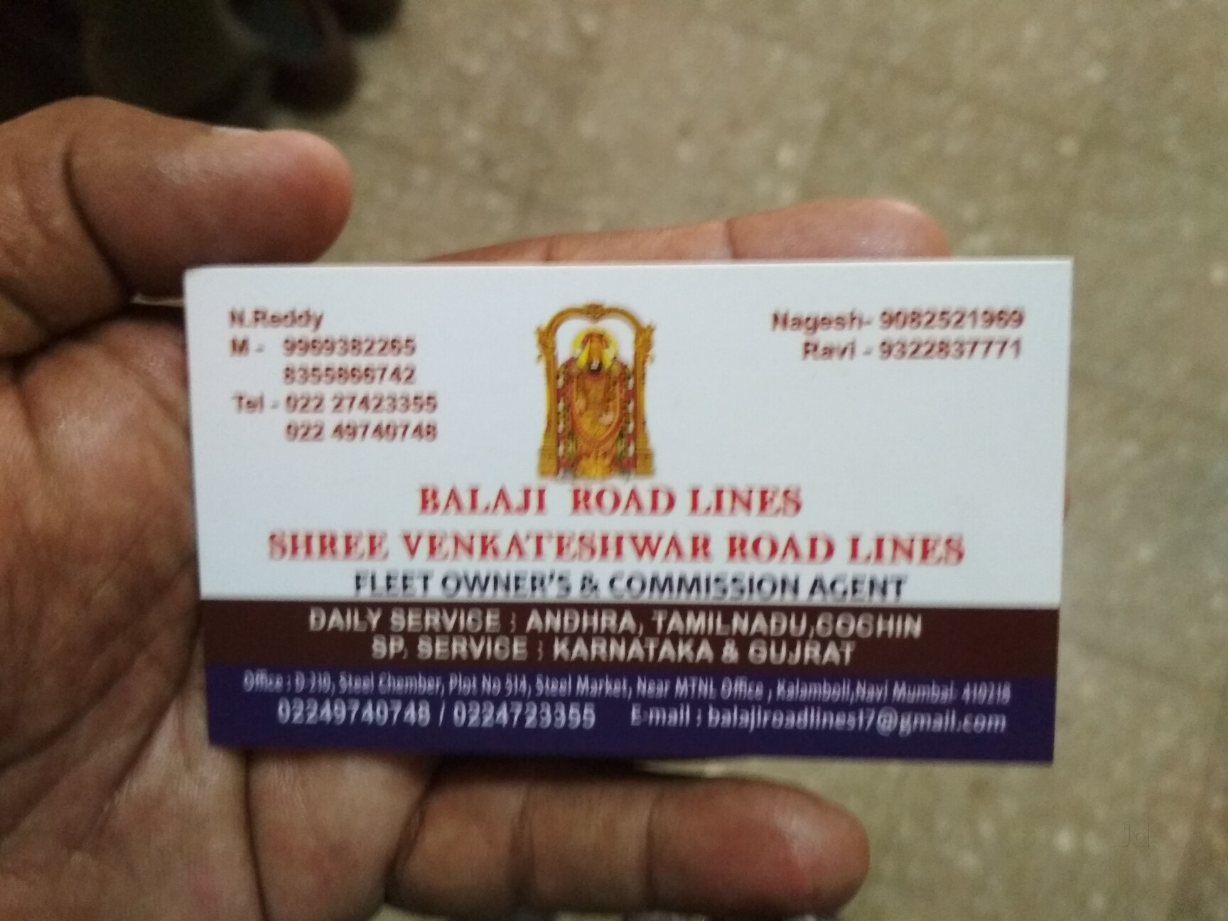 Shree Venkatesh War Roadlines in Kalamboli, Navi Mumbai - Best ...