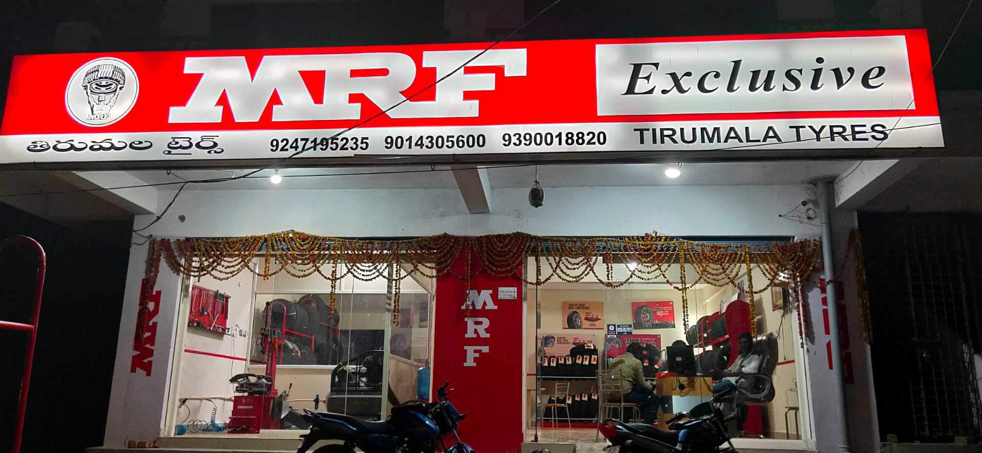 Tirumala Tyres in Bibinagar, Nalgonda - Best Tyre Dealers-MRF in ...