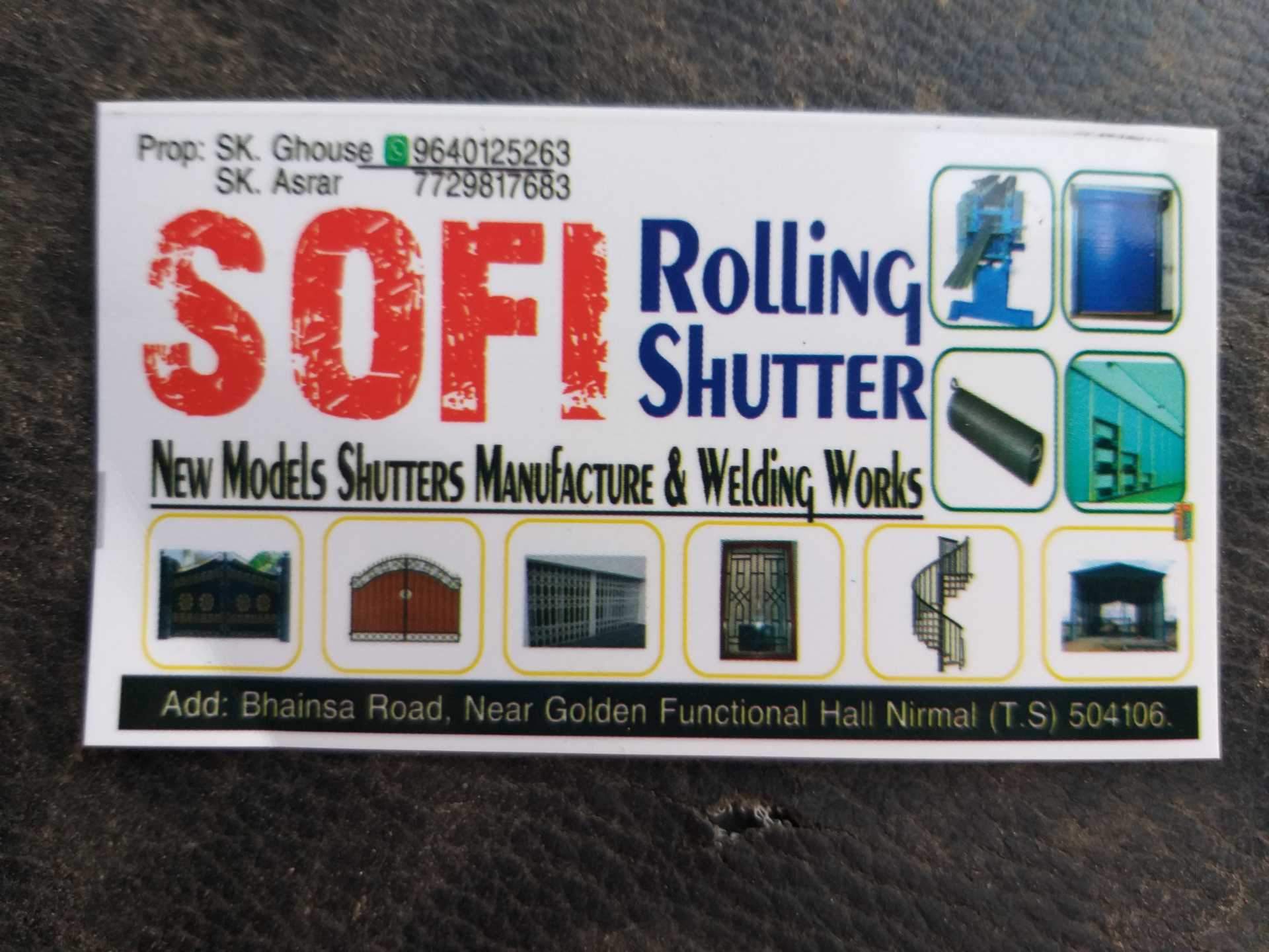 Sofi Rolling Shutter New Models Shutters Manufacture in Natrajnagar ...