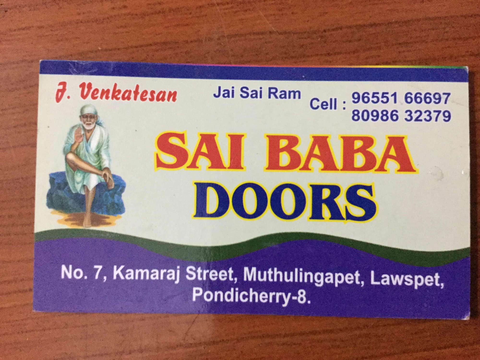 Sai Baba Doors in Lawspet Pondicherry, Pondicherry - Best Door Dealers ...