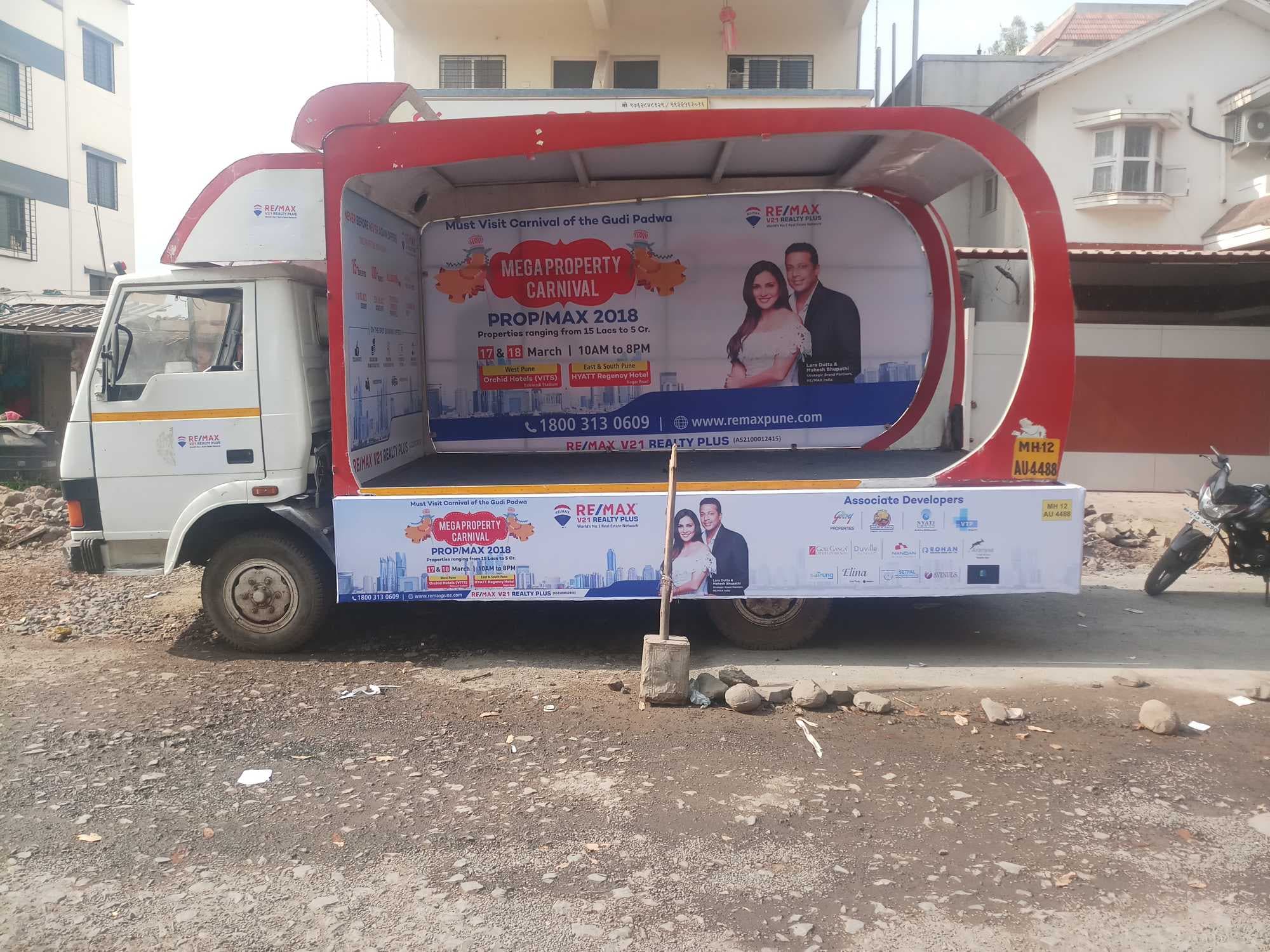 Fortune Outdoor Led Van in Pune - Best Mobile Van Advertising Agencies ...