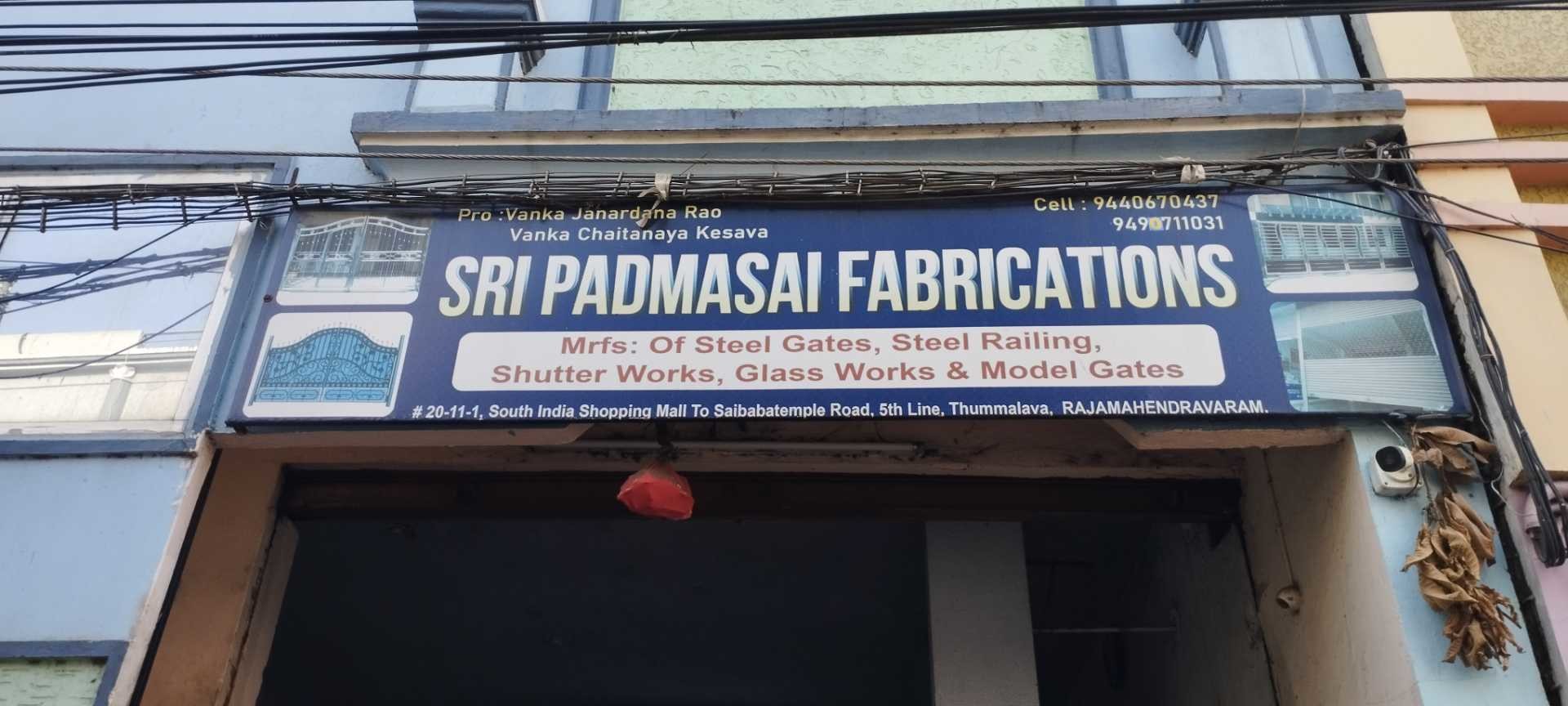 Sri padma sai fabricationd in T Nagar Rajahmundry, Rajahmundry - Best ...
