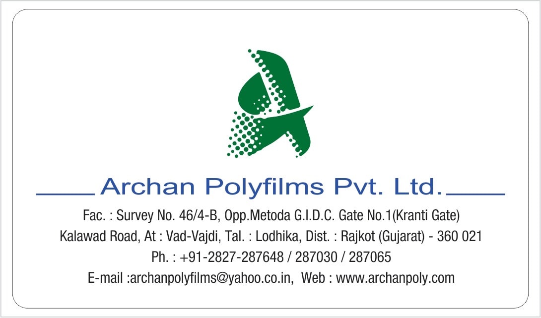 Archan Polymers Pvt Ltd in Metoda, Rajkot - Best Polymer Film ...