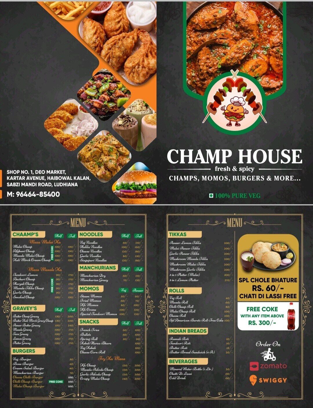 Champ House in Haibowal Khurd,Ludhiana - Best Fast Food in Ludhiana ...