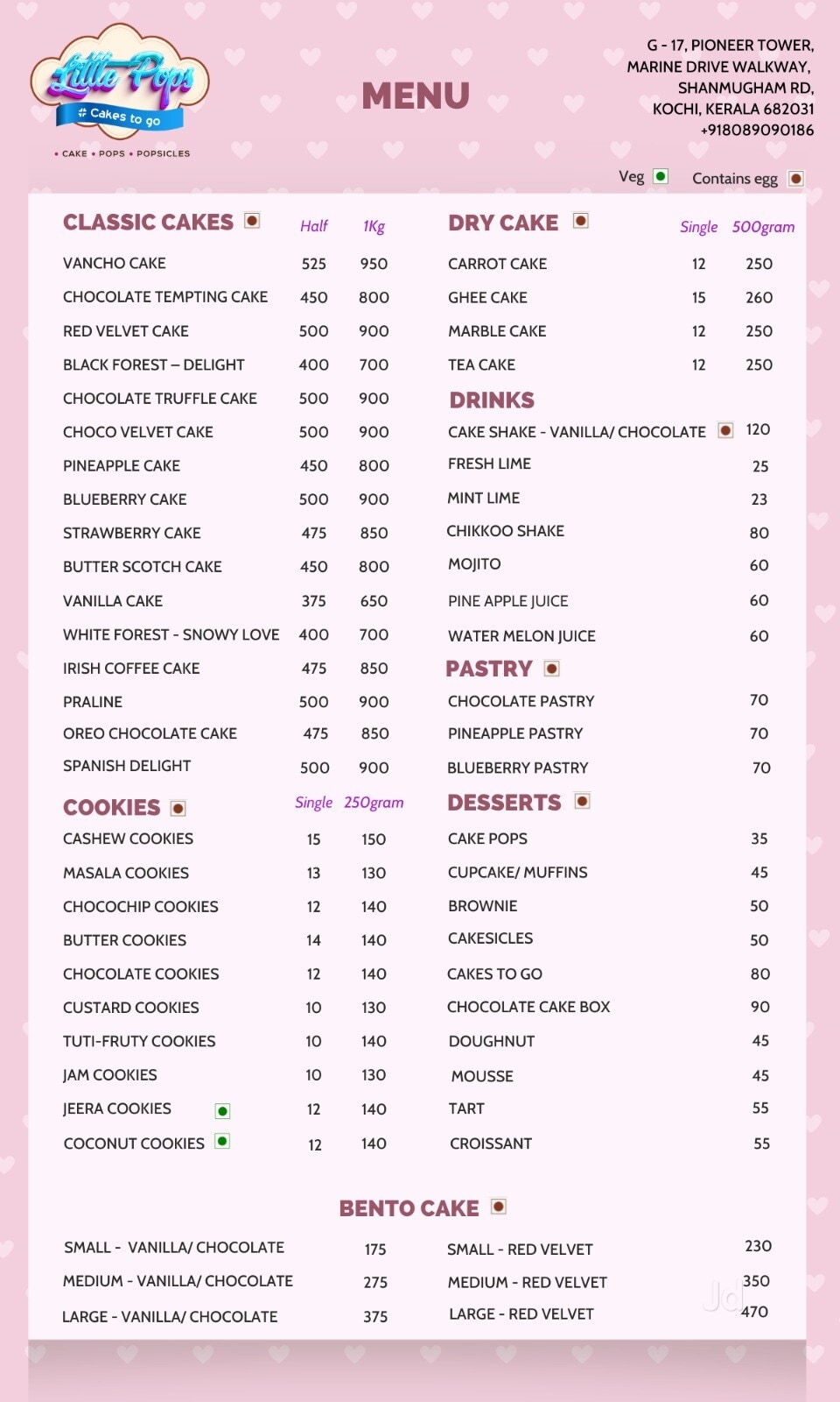 Little Pops in Penta Menaka,Ernakulam - Best Cake Shops in Ernakulam ...