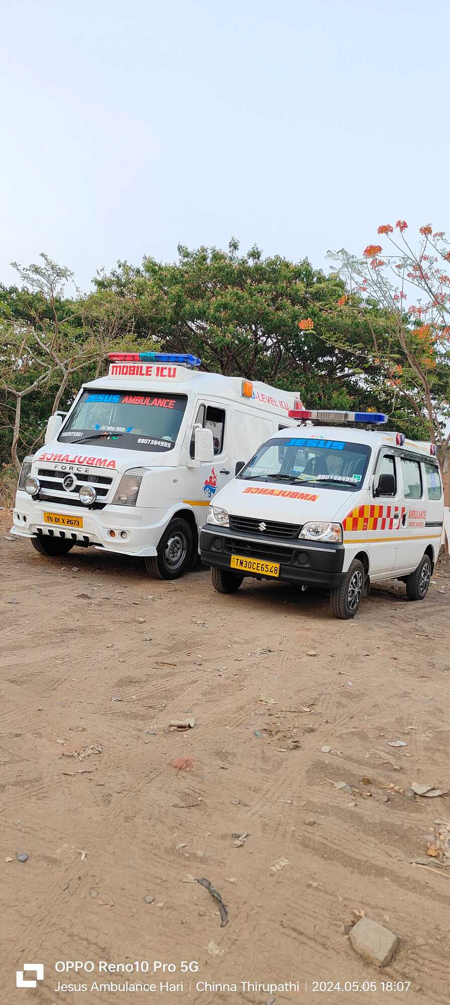 Top Ambulance Services near Sree Vasantham Hospital Gugai Salem, Salem ...