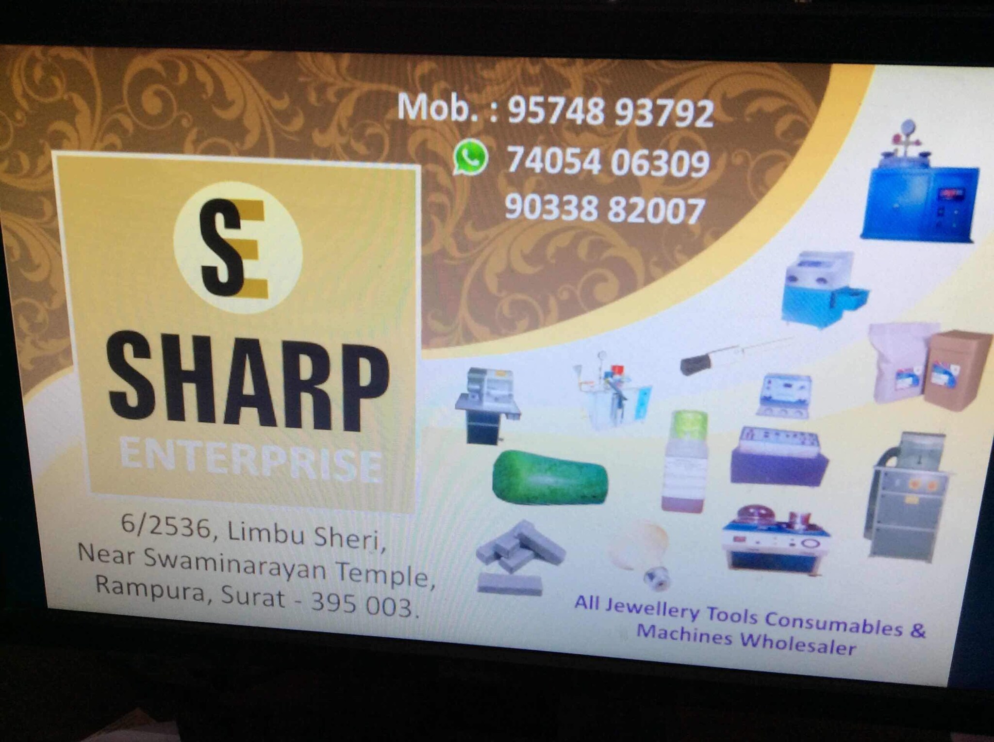 Sharp Enterprise in Rampura, Surat - Best Jewellery Making Tool Dealers ...