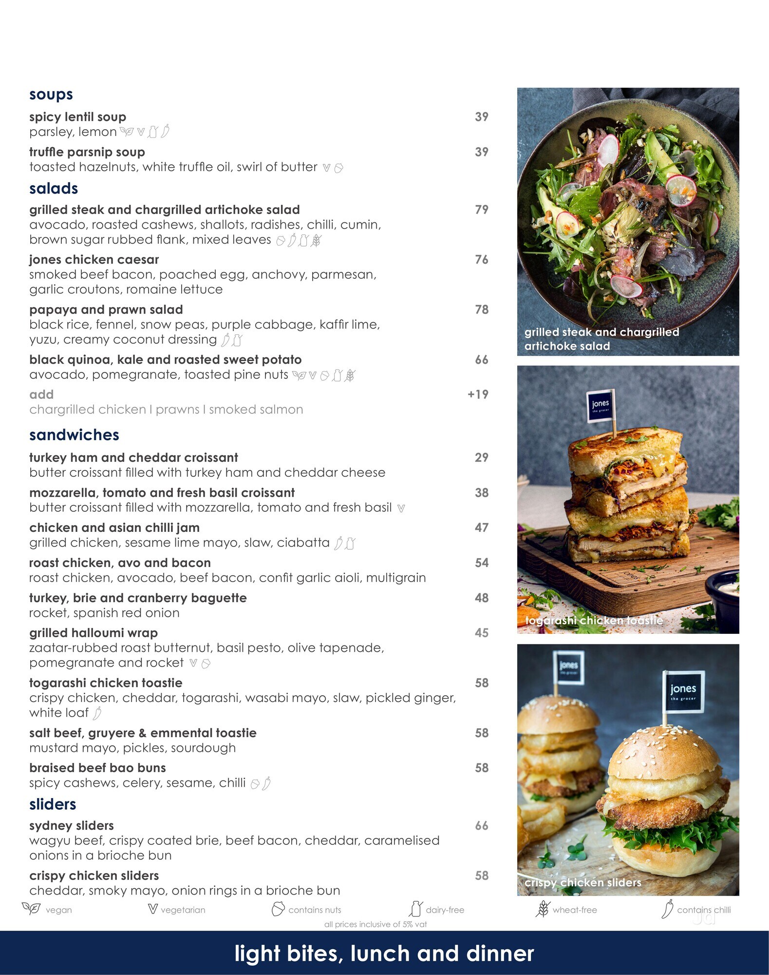 Jones The Grocer T1 in Hunachur,Bangalore - Order Food Online - Best ...