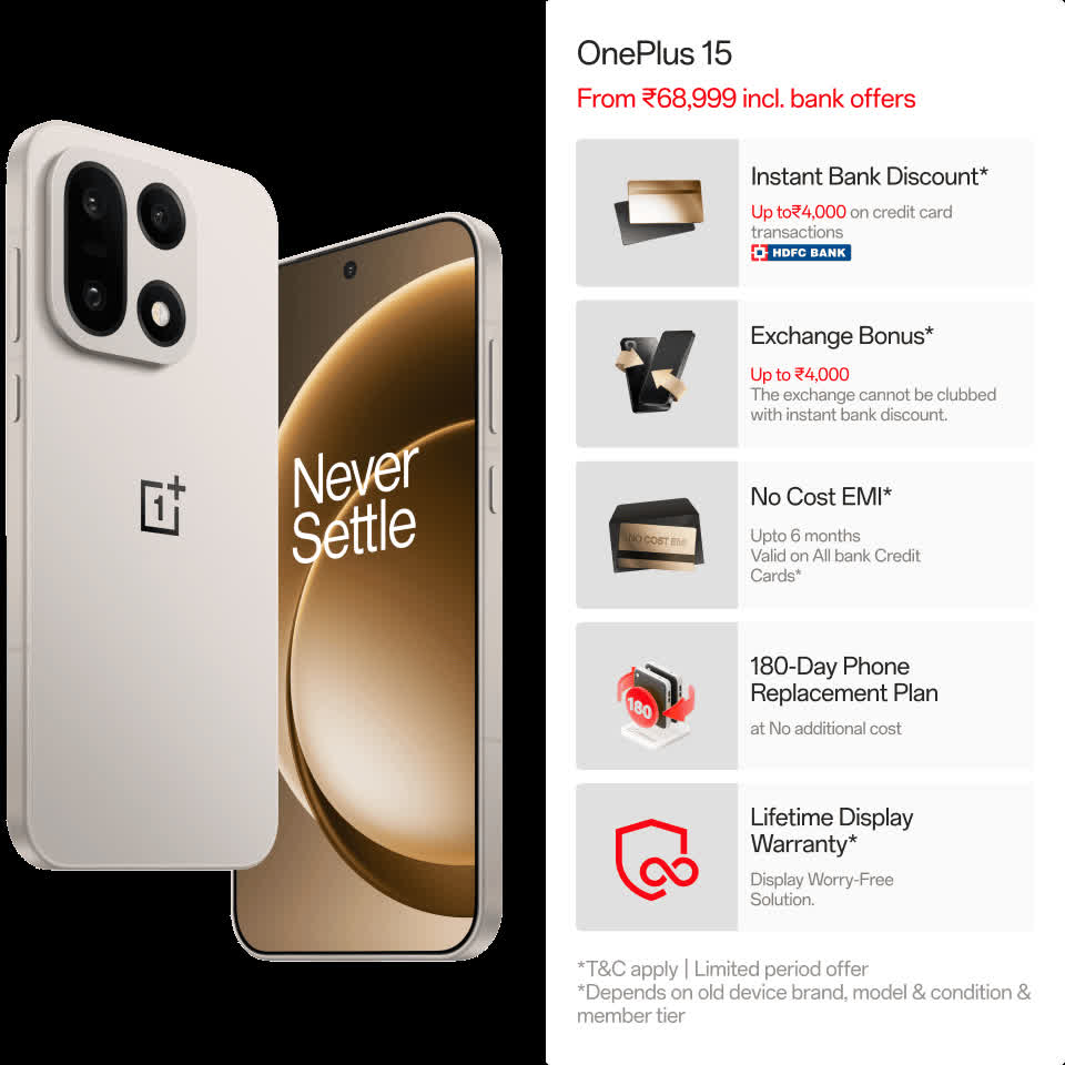 Oneplus Exclusive Showroom : Get 5% Off on One Plus 15 - 1 exclusive ...