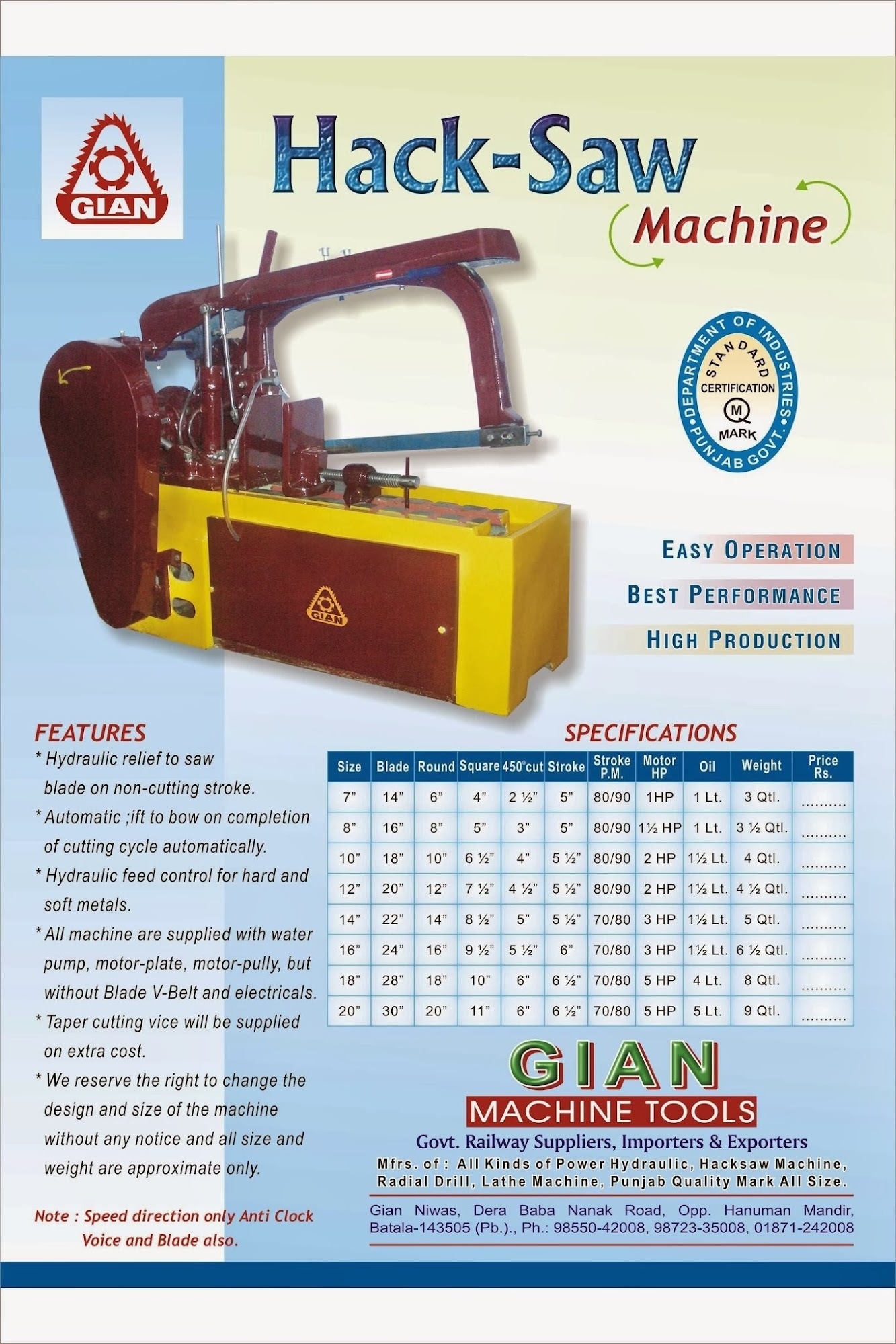 Gian Machine Tools in Batala, Batala - Best Lathe Machine Dealers in ...